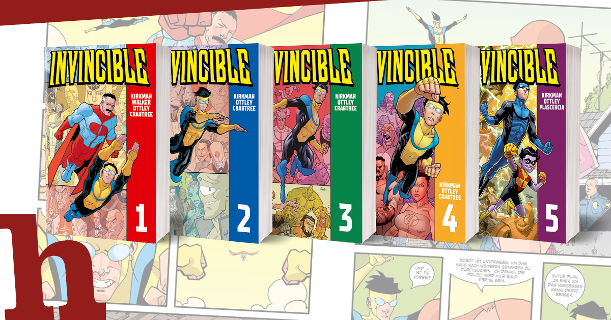 Invincible Comic zum Prime-Hit: Review zum Buch
