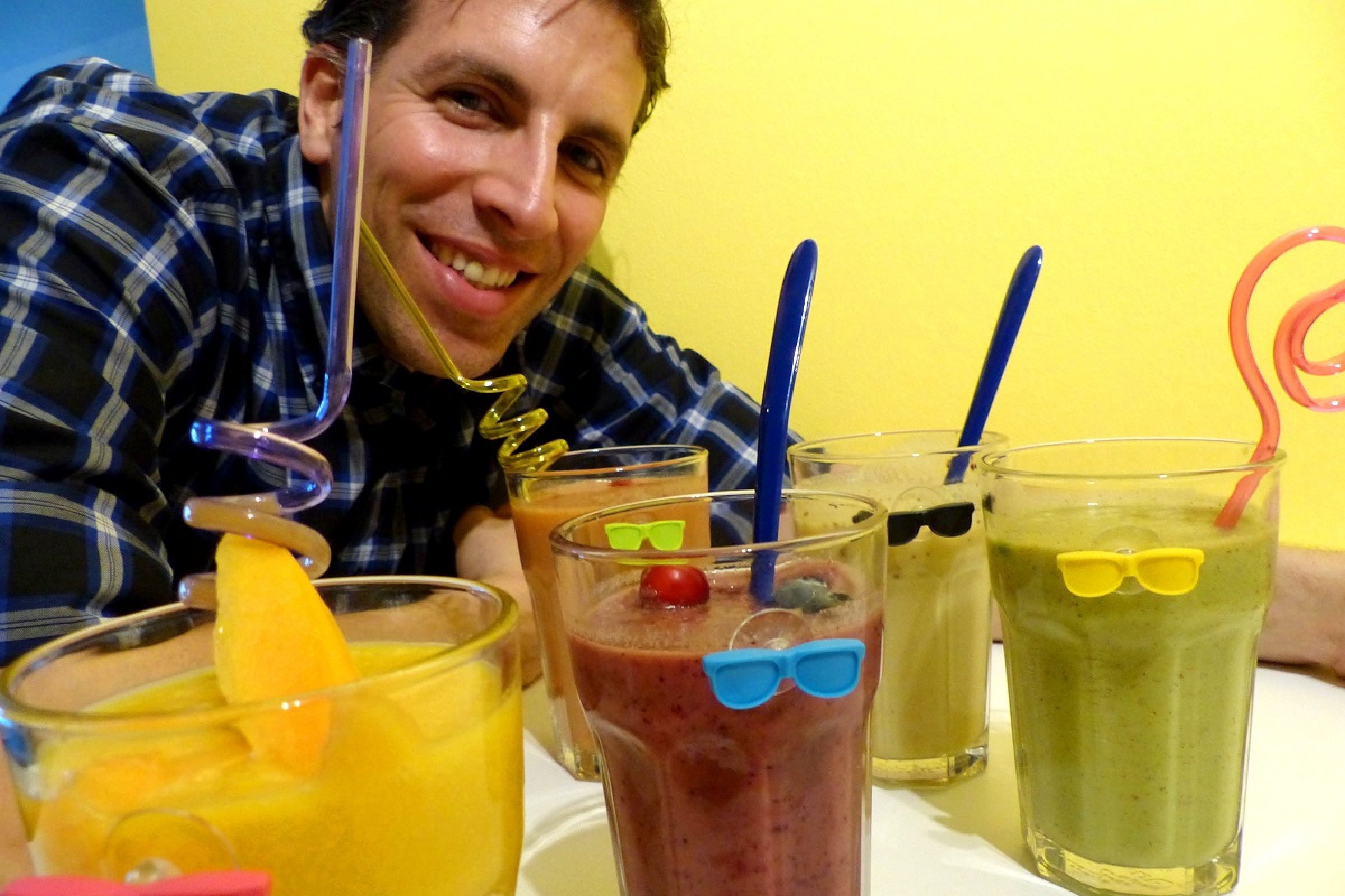 Vegane Smoothies Rezepte mit Obst: Die 5 besten in 5 Farben