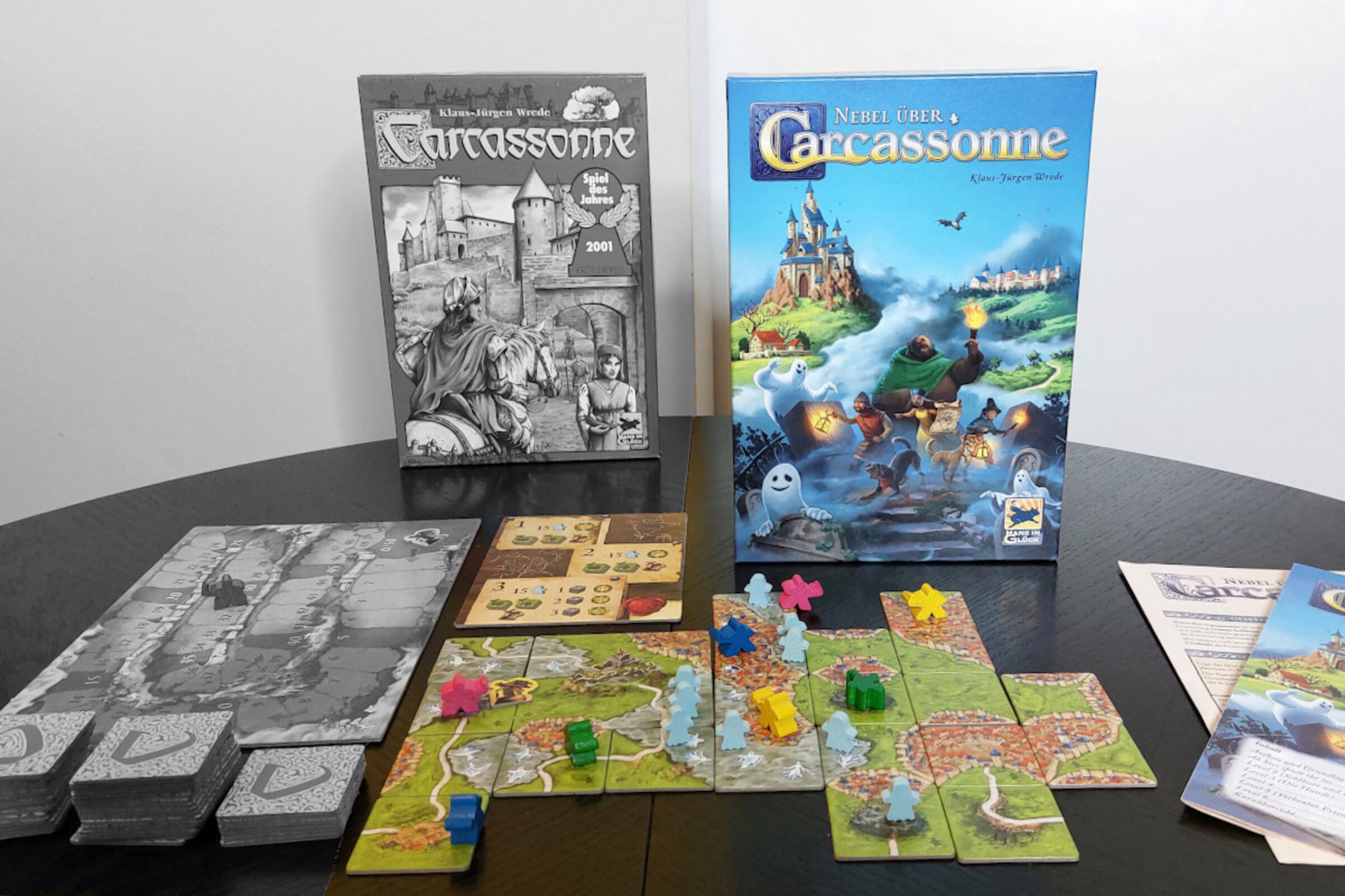 Nebel über Carcassonne Test - Geist des Kultspiels neu erweckt